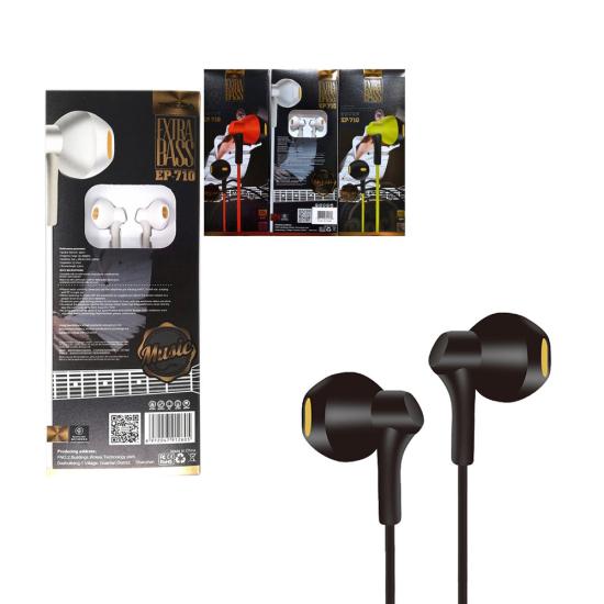 A y A Insumos - AURICULAR TREQA EP-710 EXTRA BASS