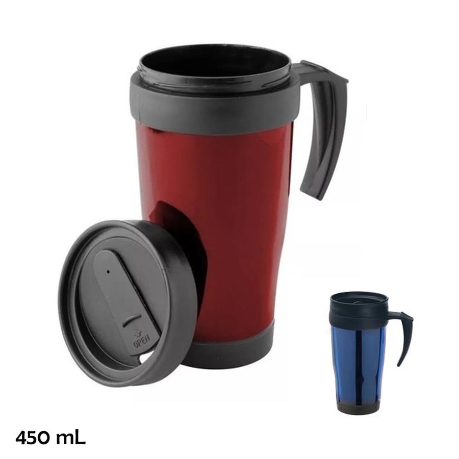 A y A Insumos - VASO CON TAPA Y ASA 450ML